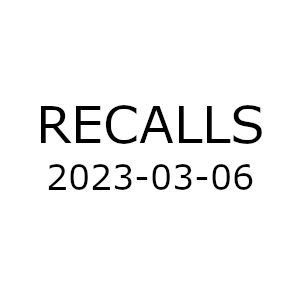 Important Recall Info That MAY Affect Your Vehicle - 2023-03-06 - RVing ...